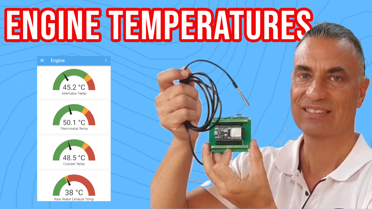 Engine Temperature Monitoring for Boats - Get Instant Alerts